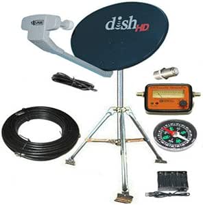 Amazon.com: Dish Network HD Hybrid 1000.2 RV Satellite Kit Portable ...
