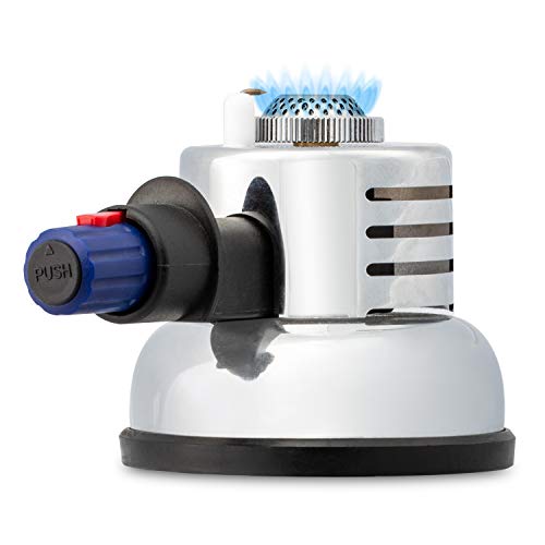 Ivation Butane Micro Burner – Mini Tabletop Butane Burner w/Adjustable ...