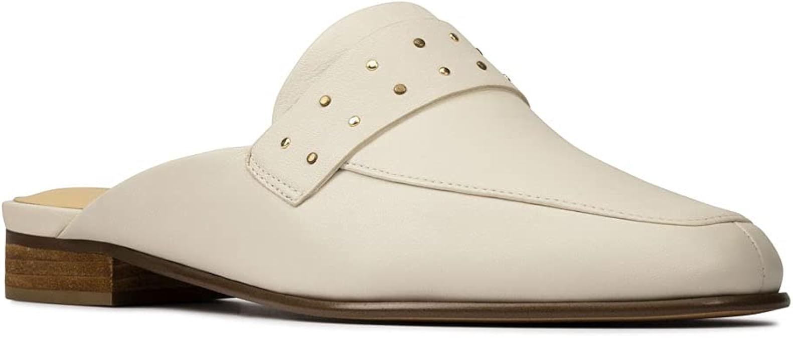 Clarks Pure Mule White Leather Women Mules (Numeric_7) : Amazon.co.uk ...