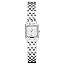 Guess Ladies Quartz Watch with Silver Dial Analogue Display and Silver ...