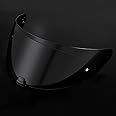 Amazon.com: FCKBLSL i70 i10 HJ-31 Motorcycle Helmet Visor Uv Protection Helmet Shield (Smoke ...