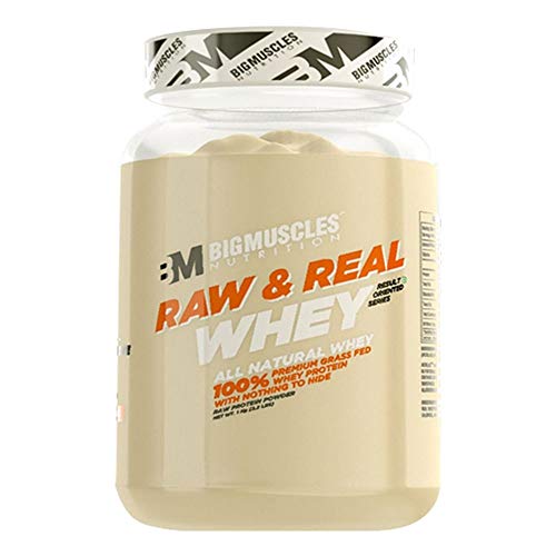 Bigmuscles Nutrition Raw & Real Organic Whey Protein [1kg] - Natural ...