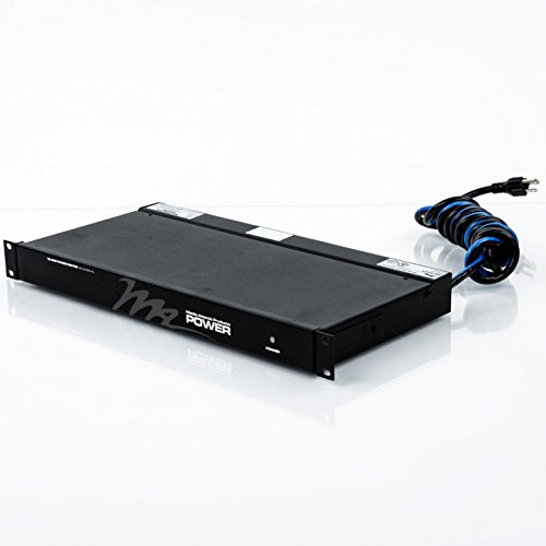 15 Amp Unswitched Power Distribution, Extra-Short 8 Outlet Finish: Flat ...