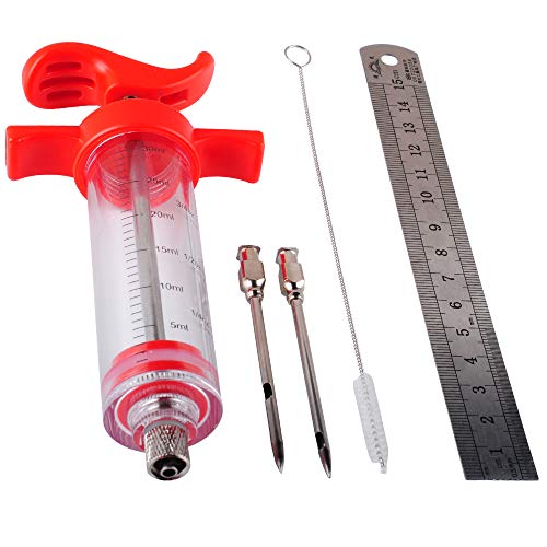 Wadoy Turkey Syringe/Flavor Injector Syringe/Meat Syringe Marinade ...