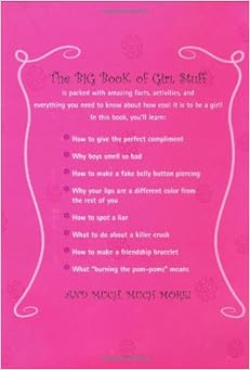 The Big Book of Girl Stuff: Bart King, Jennifer Kalis: 0158685819117 ...