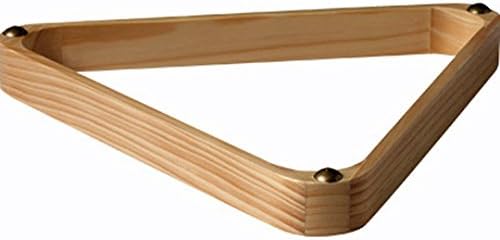 SGL WOODEN PINE POOL TABLE TRIANGLE WITH GLIDERS TO FIT AMERICAN 2 1/4 ...