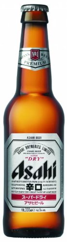 Asahi - Super Dry Japanese Premium Lager Beer - 24 x 330 ml - 5% ABV ...