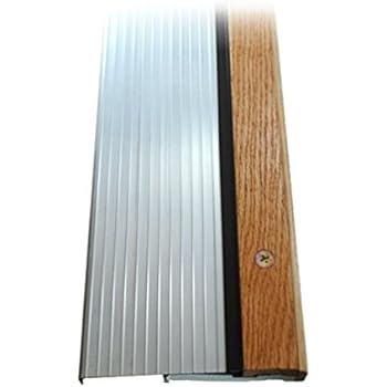 3' Aluminum & Oak Adjustable Door Sill' (Grey/Mill) - Door Thresholds ...