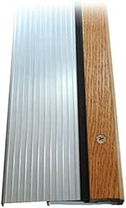 3' Aluminum & Oak Adjustable Door Sill' (Grey/Mill) - Door Thresholds ...
