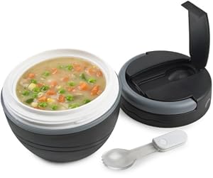Polar Gear 500ml Lunch Pod, Black: Amazon.co.uk: Kitchen & Home