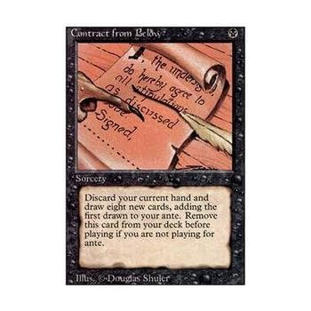 Amazon.com: Magic: the Gathering - Contract from Below - Revised ...