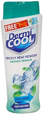 Dermi Cool Prickly Heat Powder Menthol Regular, 150g price in UAE ...