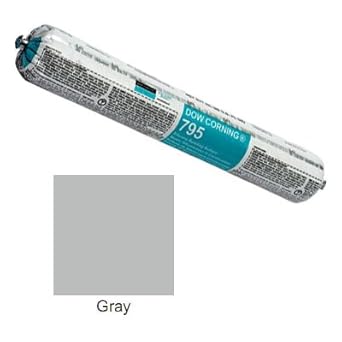 Gray Dow Corning 795 Silicone Building Sealant - Sausage: Silicone ...
