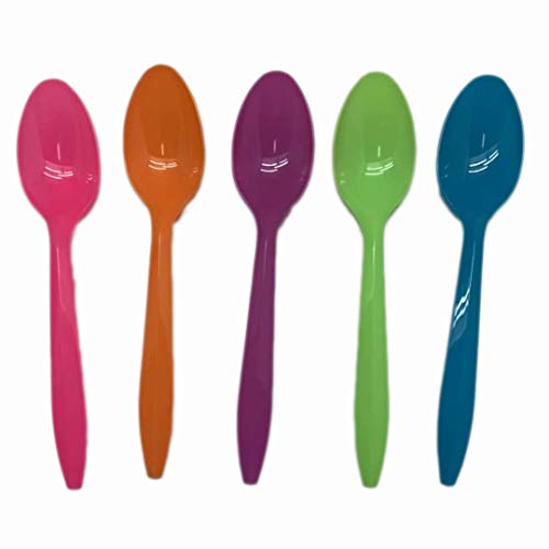 PEPPERLONELY Mix 50 PC Medium Weight Plastic Colored Frozen Plastic ...