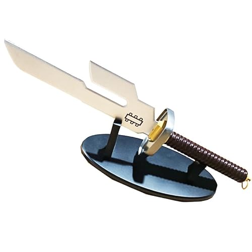 21" Stainless Steel Sword Dagger with Free Nice Sword Stand for Toji ...