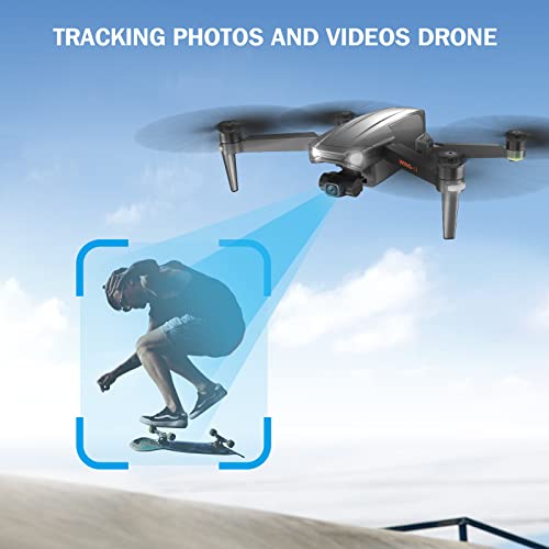 Wipkviey B11 3-Axis Gimbal Drone with 4K Camera, Anti-Shake and Wind ...