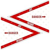 Amazon.com: DANGER JET INTAKE US Navy USAF Aircraft 2" (50mm) Vinyl ...