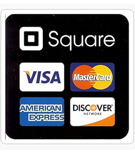Square Credit Card Sign
