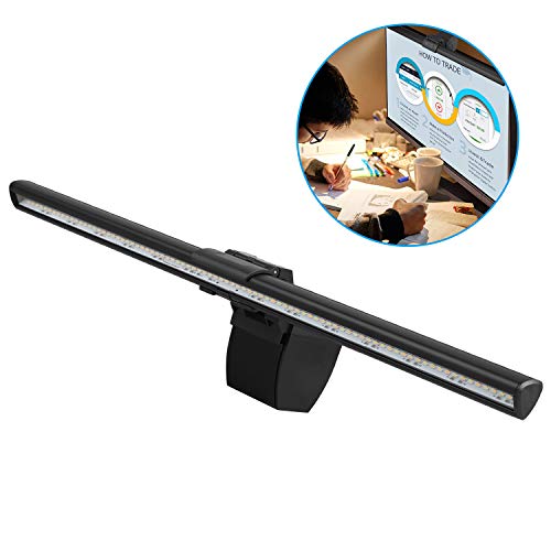 Computer Monitor Light Screenbar E-Reading Lamp, Auto-Dimming LED Task ...