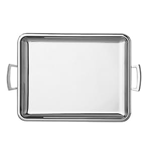 Amazon.com | Guy Degrenne - Normandie Rectangular Serving Tray with ...