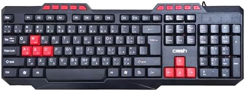 سعر Crash X40 multimedia wired Keyboard 1.2m For Computer And laptop ...