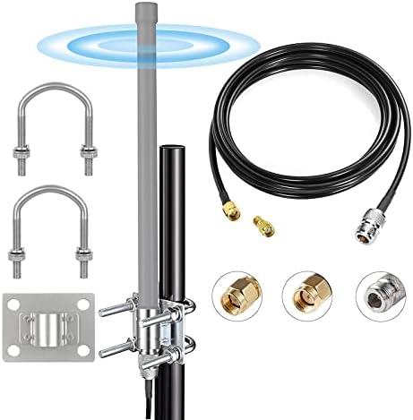 GAHOGA [8dBi] LoRa Antenna 868/915mhz Outdoor Indoor Omni-Directional ...