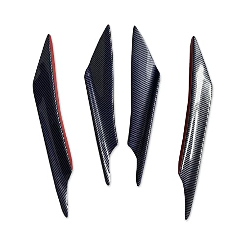 Miytsya 4-Pack Universal Car Front Bumper Lip Splitter, Car Exterior ...