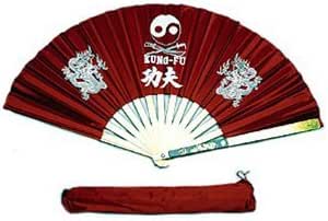 Amazon.com : Kung-Fu Fighting Fan : Martial Arts Ninja Weapons : Sports ...