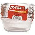 Amazon.com: Pyrex Bakeware Custard Cups, 10-Ounce, Set of 4: Pyrex Soup ...
