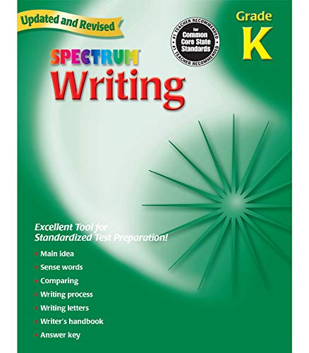 Spectrum | Writing Workbook First Edition | Kindergarten, 128pgs ...