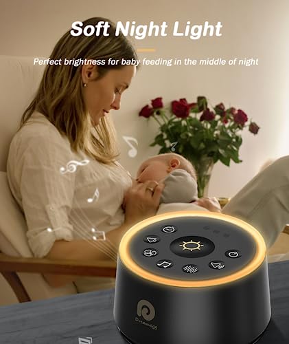 Dreamegg White Noise Machine - Sound Machine for Adult Baby Kid, Noise ...
