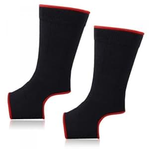 Amazon.com : Muay Thai MMA Ankle Support Wraps (Pair) : Sports & Outdoors