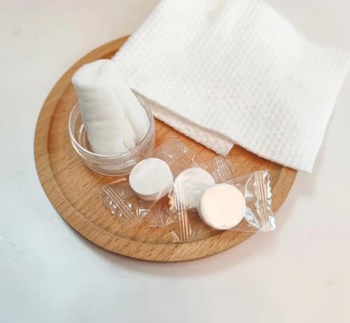 سعر 100 Pcs Gentle Compressed Wipes Practical Fluffy Wet Wipes with ...