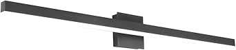 Aipsun 40 inch Modern Black Vanity Light LED Black Bathroom Vanity ...