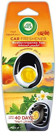 Air Wick Car Freshener Vent Clip, Mediterranean Sun Fragrance,1 Unit ...