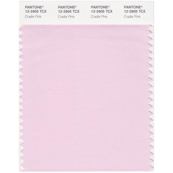 PANTONE SMART 12-2905X Color Swatch Card, Cradle Pink - Wall Decor ...