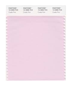 PANTONE SMART 12-2905X Color Swatch Card, Cradle Pink - Wall Decor ...