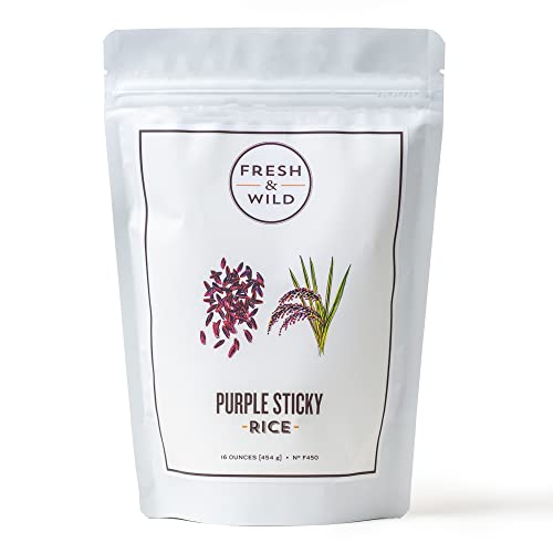 Fresh & Wild | Purple Sticky Rice | Jasmine Rice Variation from ...