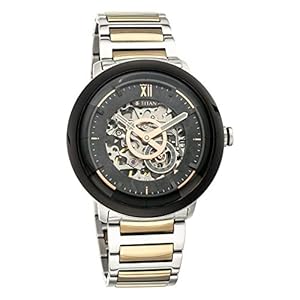 Buy Titan Grandmaster II Analog Black Dial Men's Watch-1848KM01 at ...