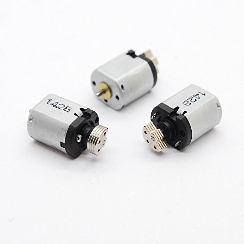 DOW 3pcs Micro Vibration Motor 1.5-3V DC 3V 14000RP Mini Vibrator Motor ...