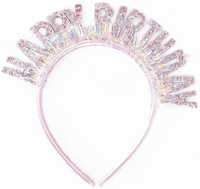 Birthday Headband Birthday Tiara Happy Birthday Crown for Women Girls ...