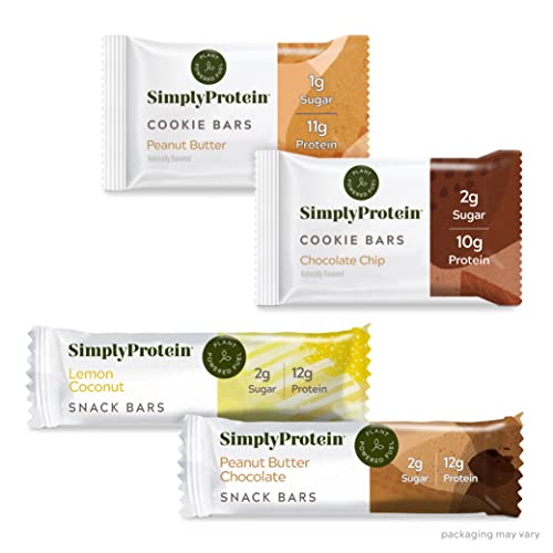 SimplyProtein Vegan Protein Bars - Plant-Based Protein Bars, High ...