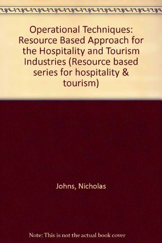 Operational Techniques (Resource Based Series for Hospitality & Tourism ...