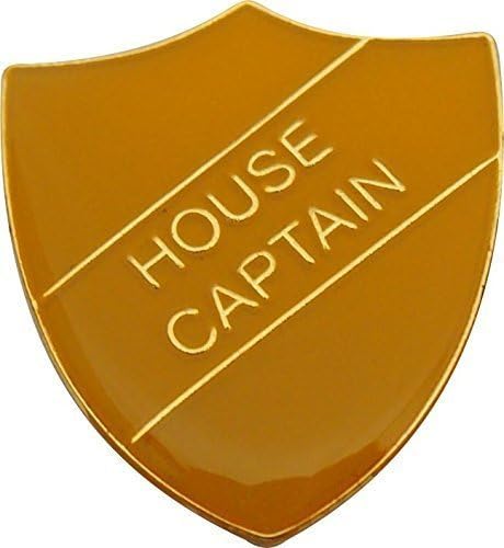 House Captain badge(yellow) with FREE Shipping: Amazon.co.uk: Office ...