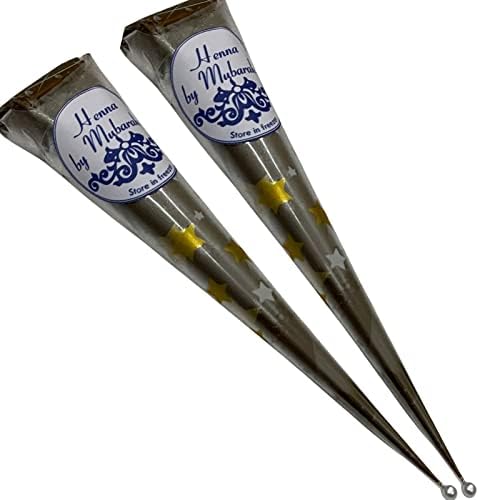 Organic Henna Cone 2PCS /Mehendi Cone/Temporary Body Tattoo/ henna by ...