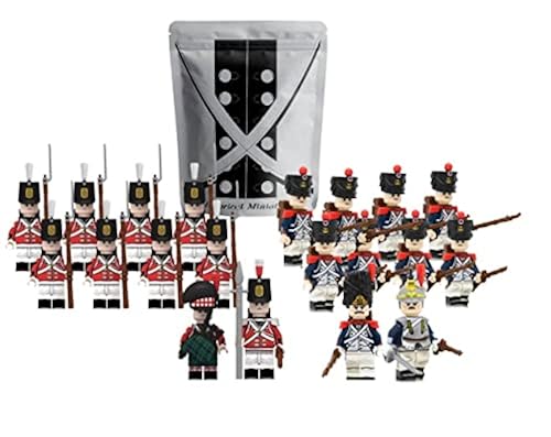 Napoleonic Wars British Army VS France Army Set 20 pcs Relive History ...