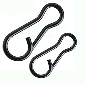 Amazon.com : Quick release clips Carp Fishing Speed Link Clips Swivels ...