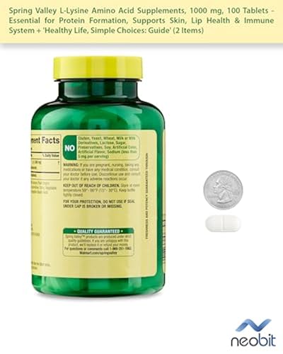 Spring Valley Vitamin Amino Acids Hello Beautiful People , L Lysine Is