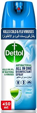Dettol Antibacterial All in One Disinfectant Spray Effective Germ ...
