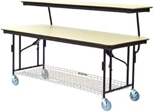 Amazon.com: Mity-Lite ABS Plastic Mobile Table - MB-3696 36" X 96 ...